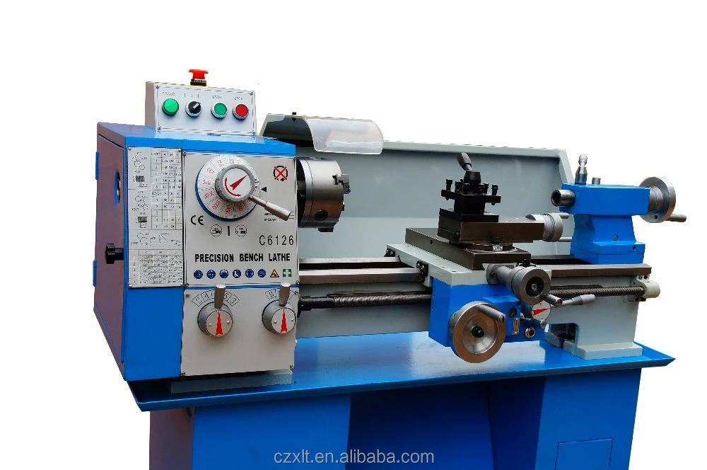 Buy Manual Metal Lathe High Speed Precision Light Duty Bench ...