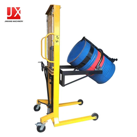 Buy Manual Oil Barrel Stacker Truck Manual Oil Drum Truck Oil Drum ...