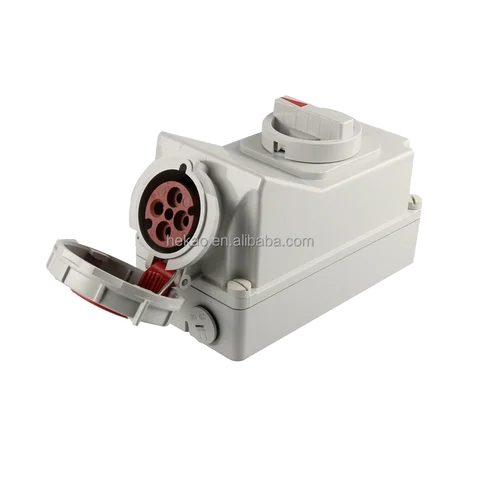 Buy Manufacturers Price 4pin Waterproof 32a Ip67 3p+e 3h Plugs ...