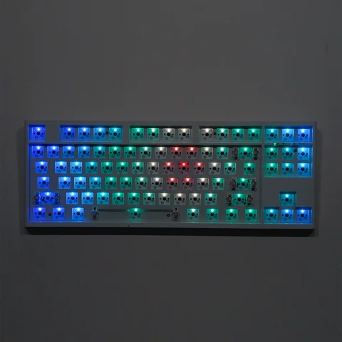 Buy Mathew Tech Mt87 Keyboard Mechanical Kit Tkl Rgb Hotswap Bluetooth ...