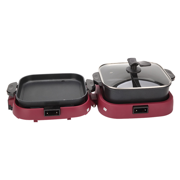 Buy Multi Functional Smokless Electrical Hot Pot 1400w Skillets ...