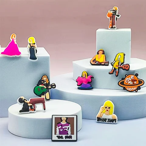 Buy New Design Taylor Star Swift Straw Topper Set 2d Straw Topper Cap ...