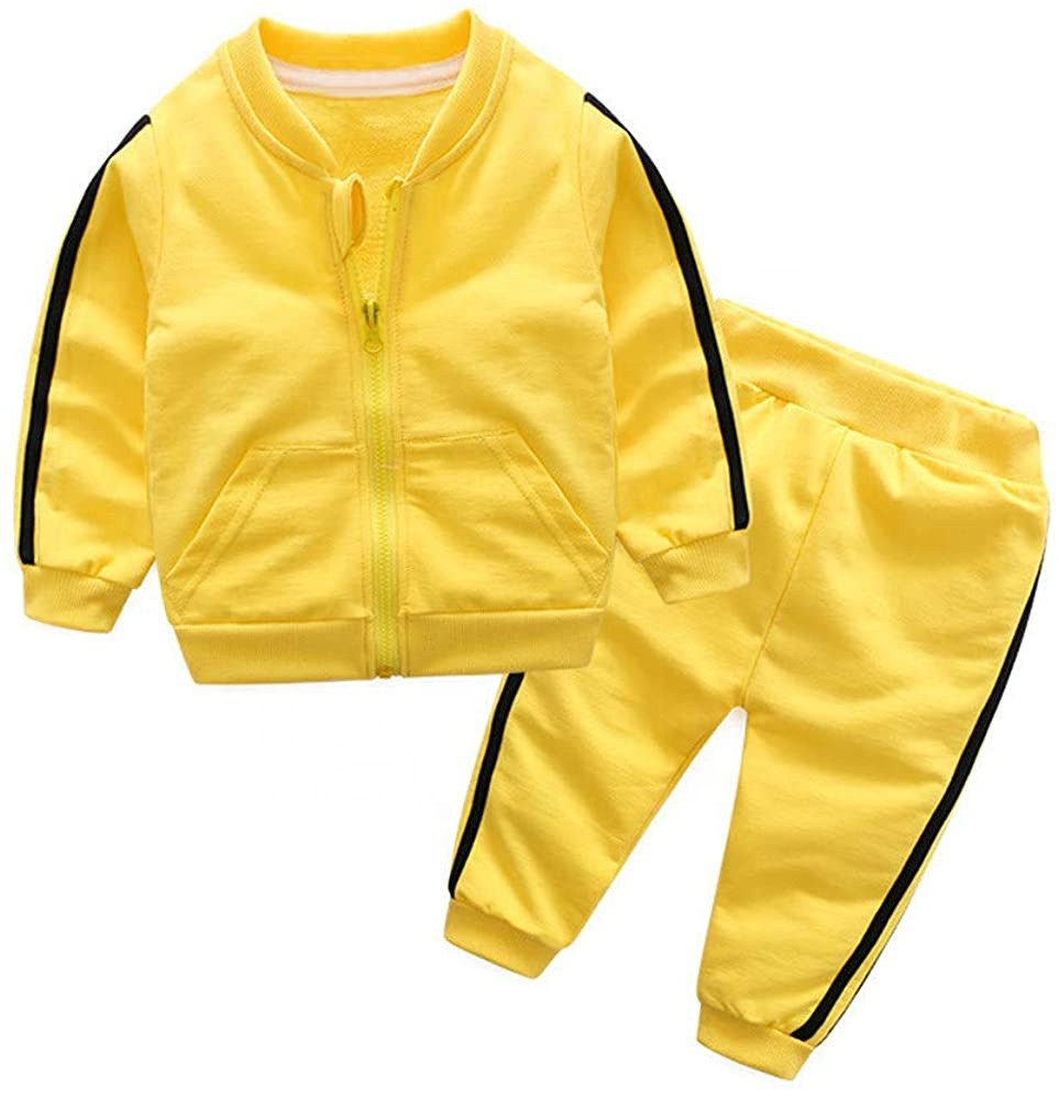 Buy New Trending Kids Tracksuits Girls Children 2021 Sportswear Plain ...