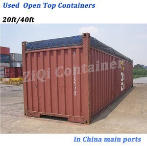 Buy Open Top Container 40 Feet from Dalian Ziqi Container Manufacturing ...