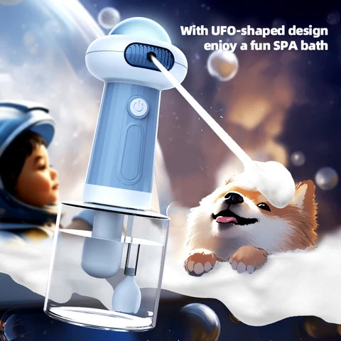 Buy Outdoor Dog Shower Partner Automatic Foaming Dog Soap Dispenser ...