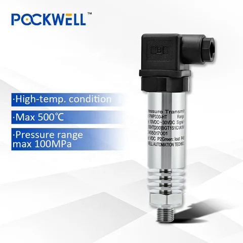 Buy Pwp330-ht 150c 250c High Temp Pressure Sensor For Steam Air Oil ...