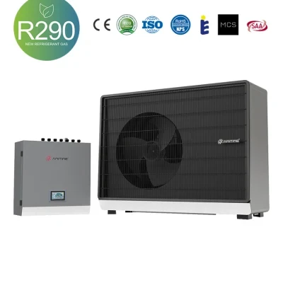 Buy R290 Dc Inverter Air To Water Heat Pump Monoblock Solar Water Heaters from ZHONGSHAN AMITIME ...