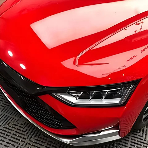 Buy Red Auto Paint Color Changing Film Auto Color Changing Film Crystal ...