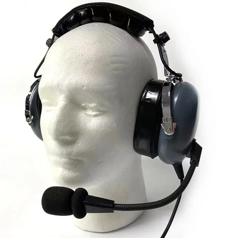 Buy Red Aviation Headset Noise Cancelling Pilot Aviation Headset Pnr ...