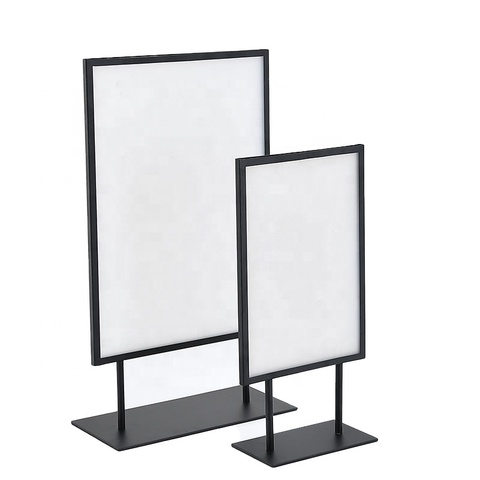 Buy Retail Store Countertop Advertising Board Poster Display Label Rack ...