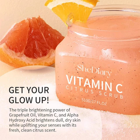 Buy Shediary Private Label Effective Whitening Bleaching Scrub ...