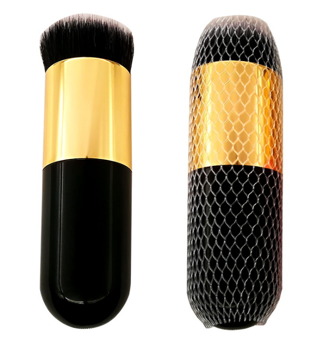 Buy Single Short Fat Plastic Handle Foundation Brush Amazon Hot Sell ...