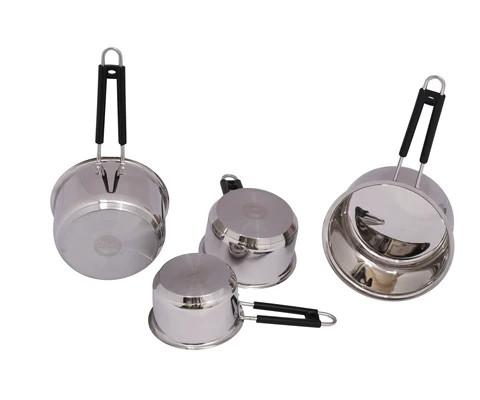Buy Stainless Steel Heavy Weight Hammered Sauce Pan / Milk Pan / Tea ...