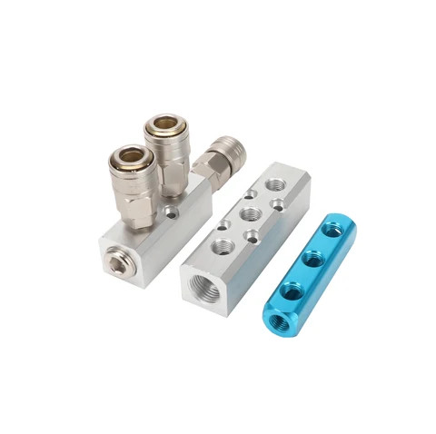 Buy Supplier Pneumatic Quick Plug In Connector Hose Aluminum Block ...