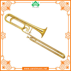 Buy Tb021 Professional Double Slide Trombone from Jinan Carol Musical ...
