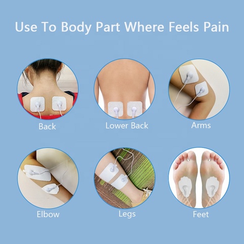 Buy Tens Snap Medic 4 Electrode Machine Replacement Snap Gel In 1 Pads ...
