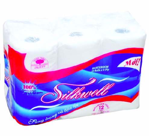 Buy Toilet Tissue Paper Manufacturers Tissue Paper 2 Ply 12 Rolls Paper ...