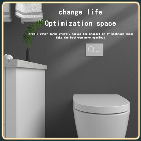 Buy Ts008g Concealed Cistern Toilet Automatic Flush Sensor Toilets ...