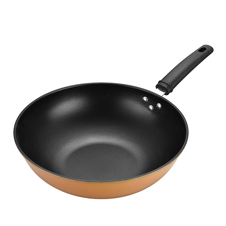 Buy Wok Pan Cast Iron Chao Gang Wajan Besi Cor Sarten Wok De Hierro ...