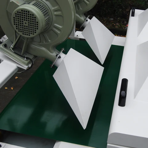 Buy Woodworking Double Face Board Dust Cleaner Brush Machine For ...