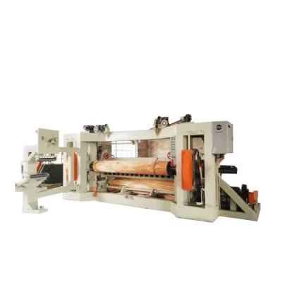 Buy Woodworking Spindle Less Veneer Rotary Peeling Lathe Machine For ...