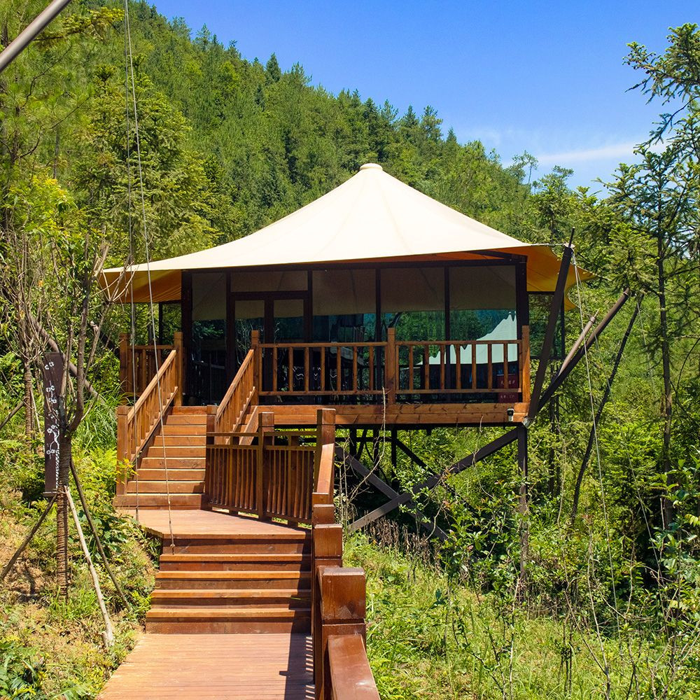 Buy Semi-permanent Glamping Tent from Glamping Tent Manufacturer ...
