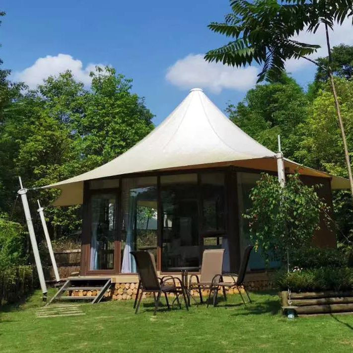 Buy Semi-permanent Glamping Tent from Glamping Tent Manufacturer ...