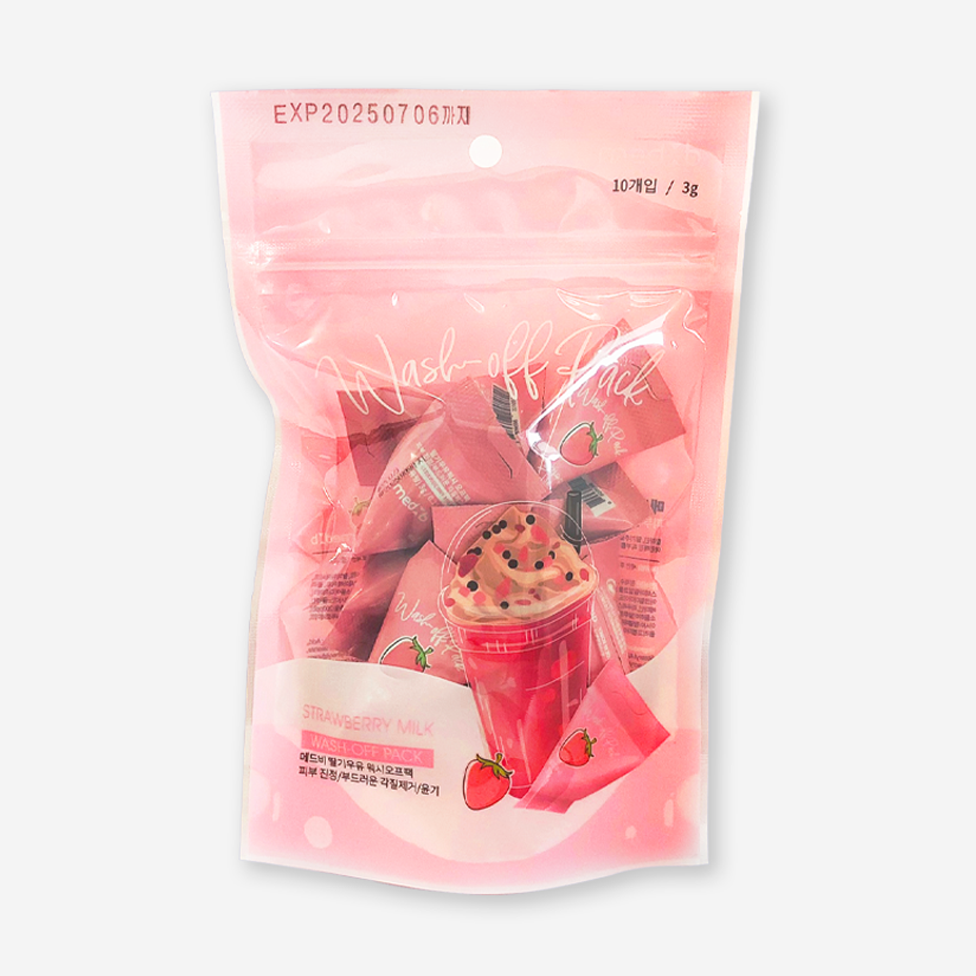Buy Medb Triangle Pouch Strawberry Milk Wash Off Pack from MEDB Co ...