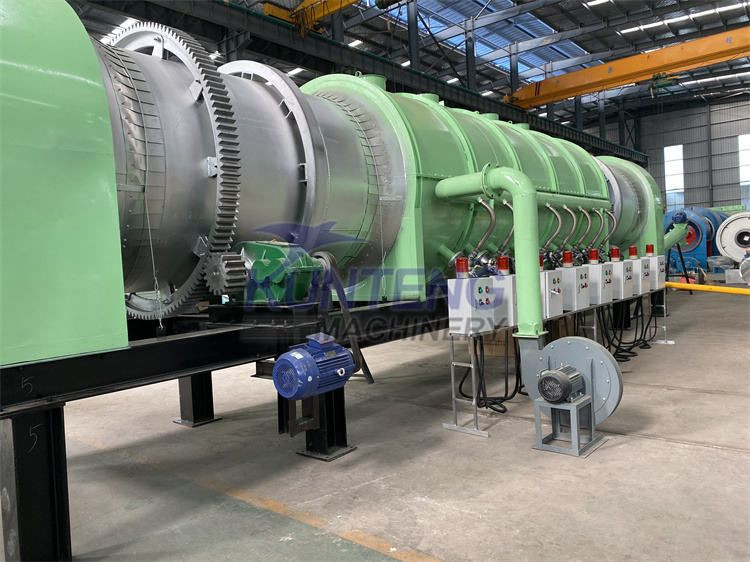 Buy Big Capacity Continuous Rotary Carbonization Furnace Palm Shell ...