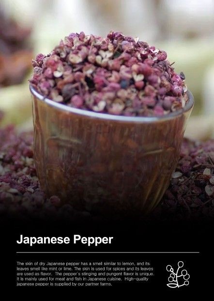 Buy Japanese Pepper from Teraso Food, South Korea | Tradewheel.com