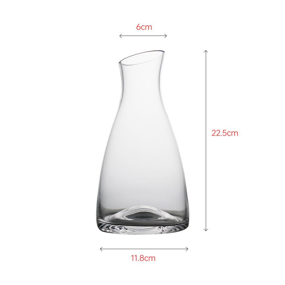 Buy Bevell Mouth Wine Decanter With Mountain Design Inspiration Bottom ...