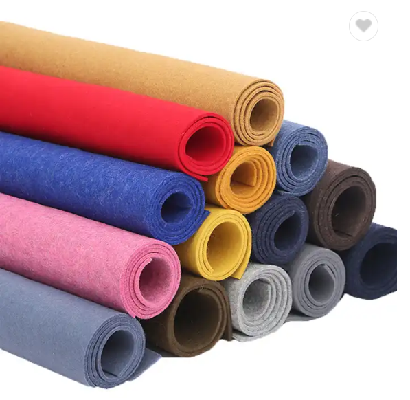 Buy Waterproof Needle Punched Colored Felt Roll Nonwoven Felt For ...