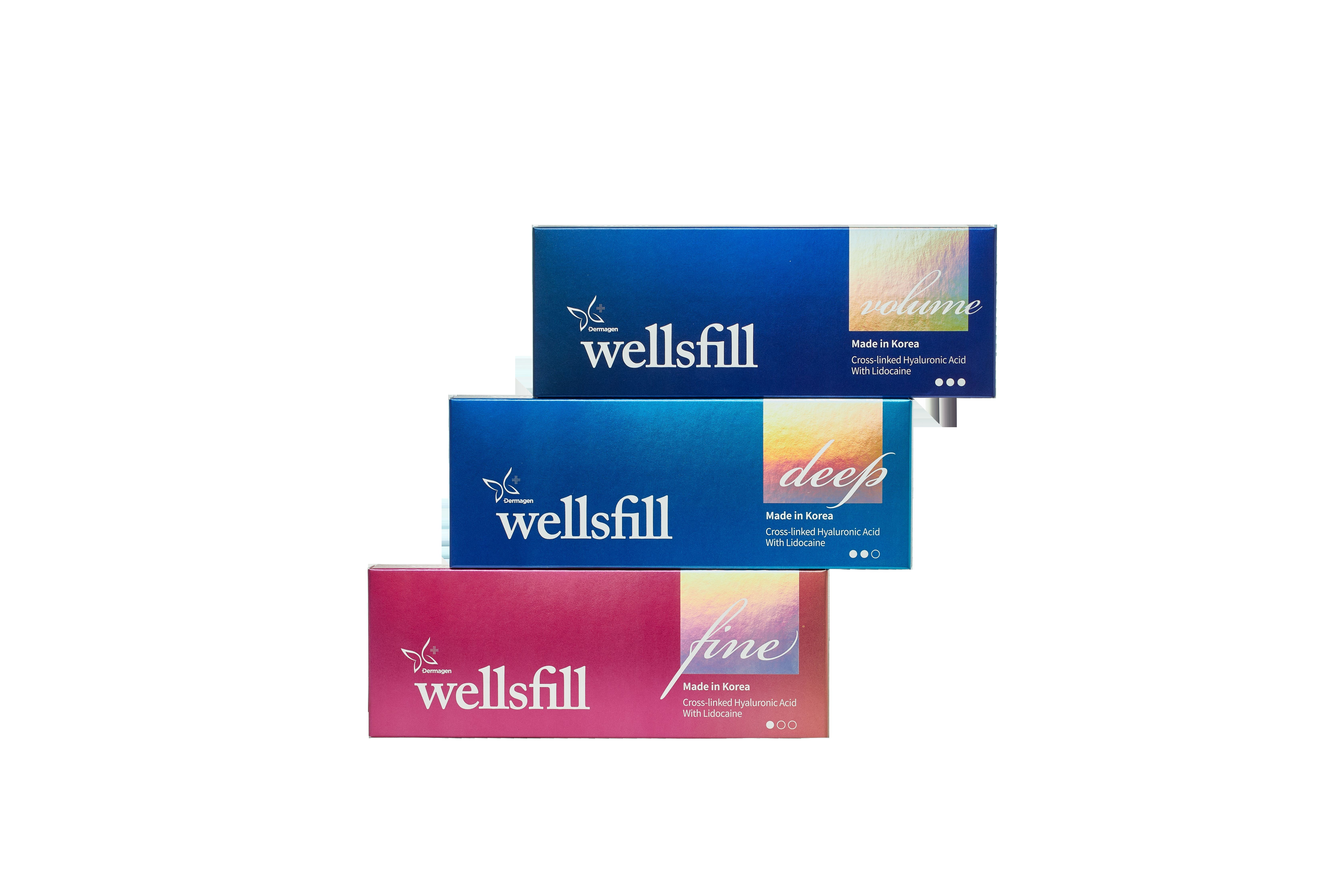 Buy Wellsfill Fine / Deep / Volume Ha Dermal Filler from ...