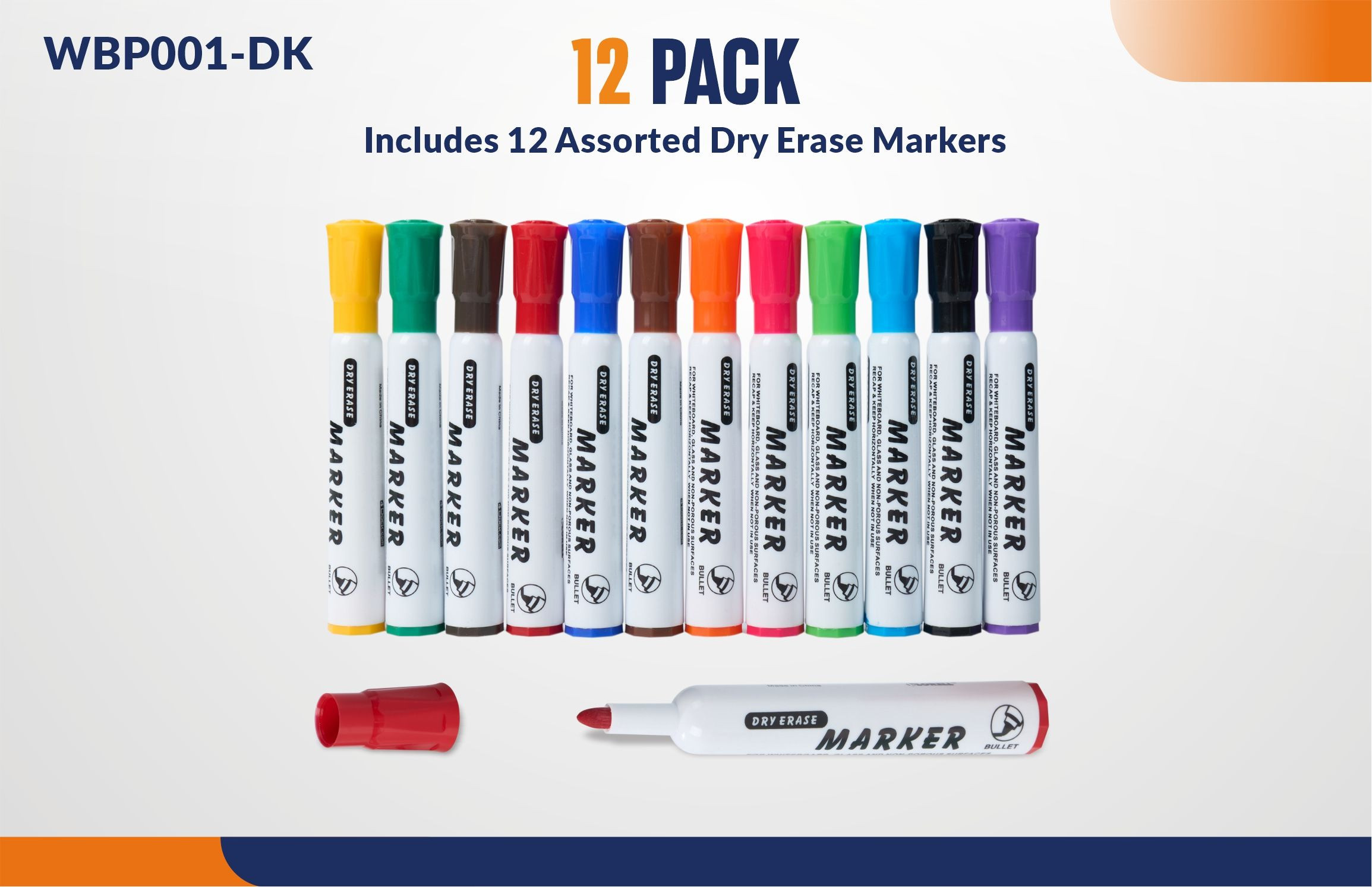 Buy Dry Erase Markers - Assortment from 4DOCK LLC, USA | Tradewheel.com