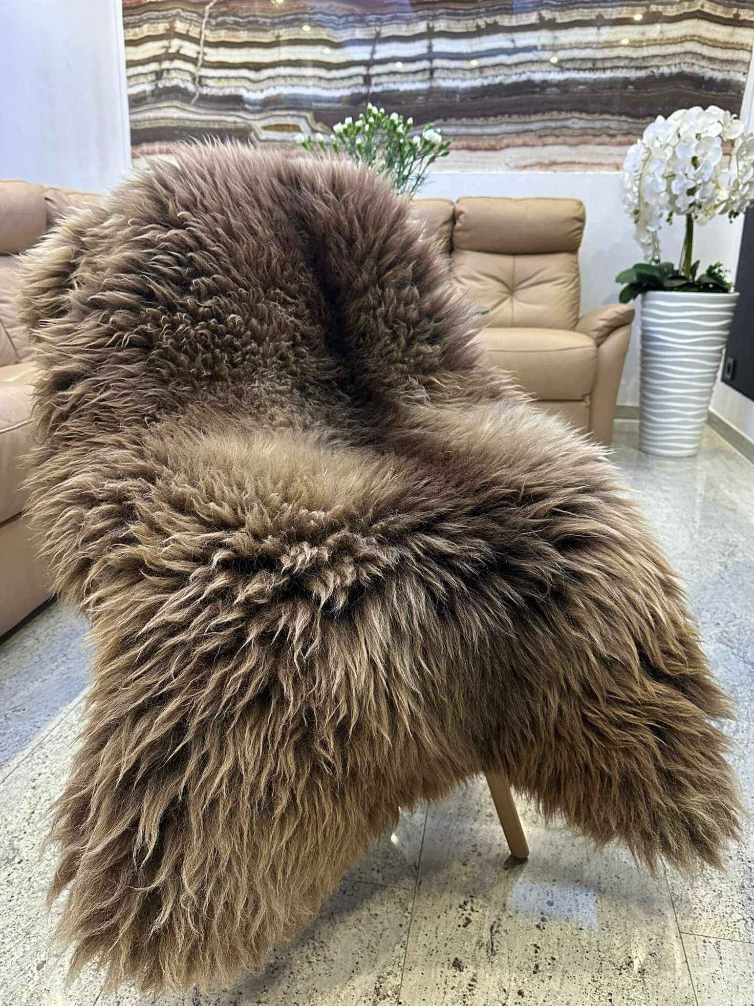 Buy Long Haired Dutch Sheepskins Xxl! from Adam Leather - Decorative ...