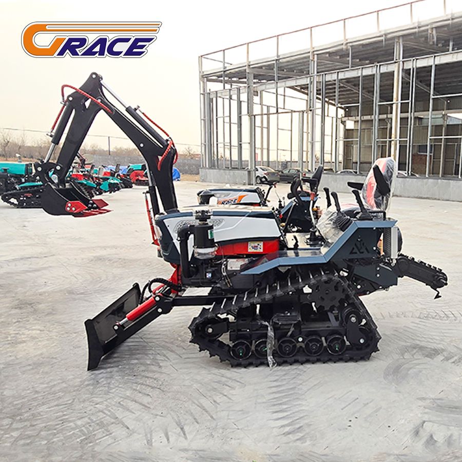 Buy 2025 New Rubber Track Crawler Traktor 25hp 35 Hp 50 Hp 60hp 80hp ...