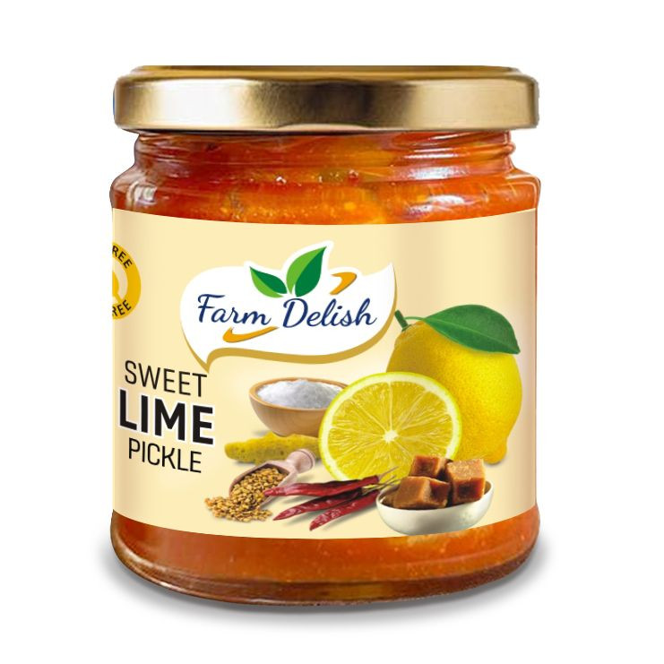 Buy Farm Delish Probiotic Sweet Lime Pickle from Trothway Consulting ...