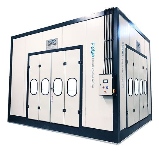 Buy Industrial Combined Spray Booths from Proton Maschinenbau GmbH ...
