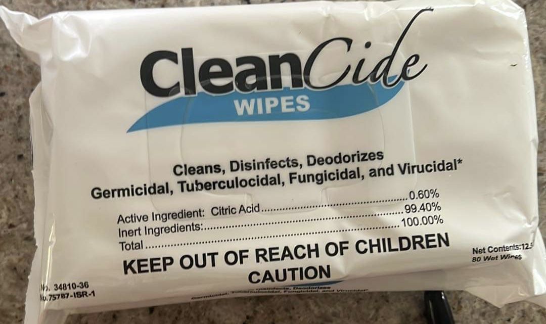 Buy Cleancide Disinfectant Wipes from Tower Vision Ventures, USA ...
