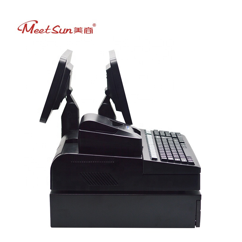 Buy 12 Inch Dual Screen Complete Electronic Cash Register System With ...