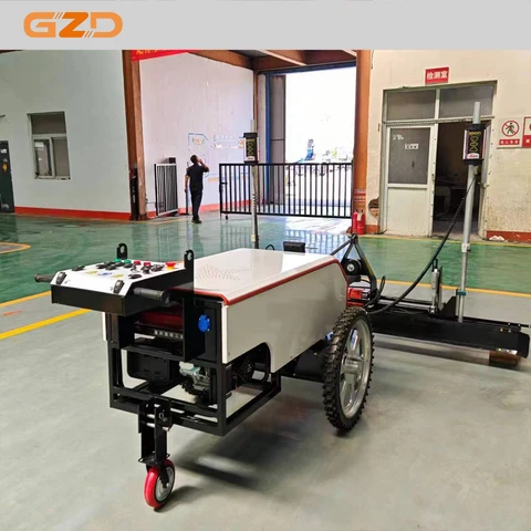 Buy 2.5m 3m Work Length Laser Leveling Screed Machine Handheld Concrete ...