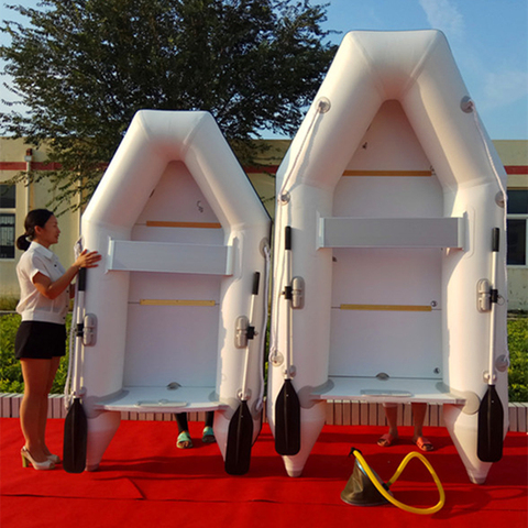 Buy 2.7m Rescue Boat Military Inflatable Camo Boat With Korea 0.9mm Pvc ...