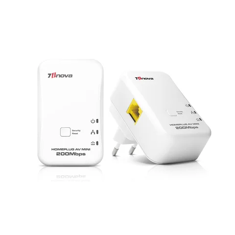 Buy 7inova Homeplug Av200 Plug&play Wallmount Powerline Adapter Kit To ...