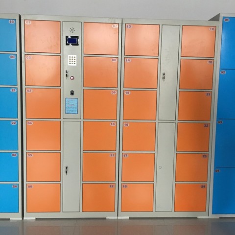 Buy 8 Door Barcode System Electronic Assembled Steel Supermarket ...