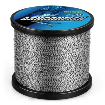 Buy 8 Strands 50m Pe Jig Assist Fishing Line Black&white Color Carp ...