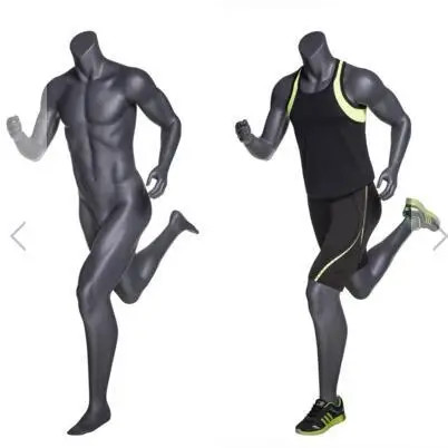 Buy Adjustable Black Full Body Sports Mannequin With Strong Muscle ...