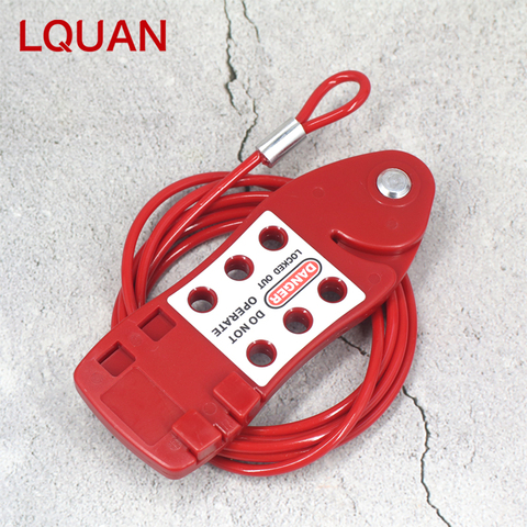 Buy Adjustable Insulation Loto Economy Cable Lockout,wire Lock Cable ...