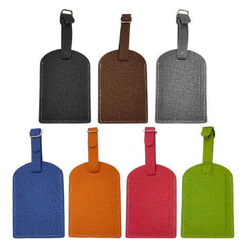 Buy Adjustable Multi-color Plane Boarding Pass Suitcase Tag Luxury Travel Named Baggage Tags ...