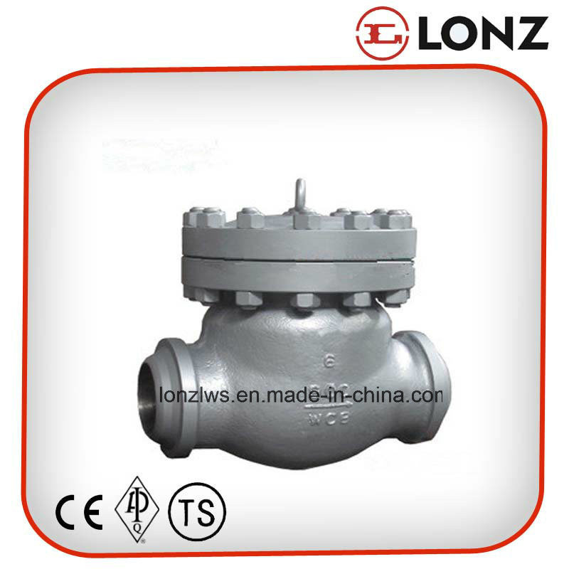 Buy Ansi Cast Steel Wcb Butt Weld Swing Check Valve from Zhejiang Lonze ...