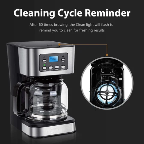 Buy Automatic Drip Coffee Machine With Automatic Grinding Function ...